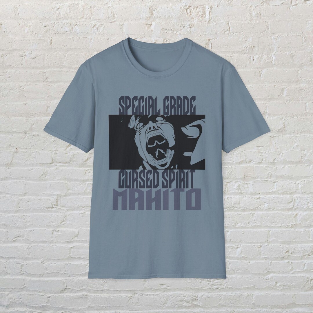 Mahito Special Grade Cursed Spirit Anime T-shirt, Jujutsu Kaisen Merch ...