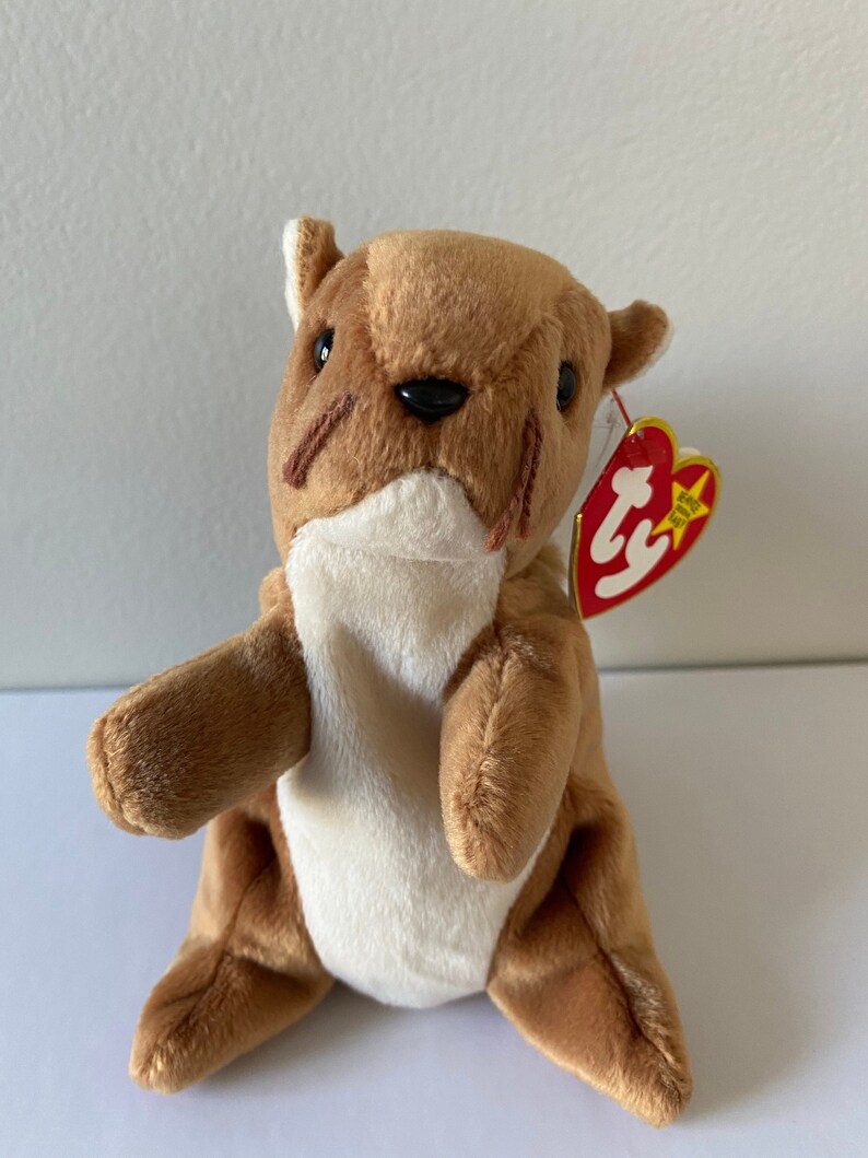 1996 Nuts the Squirrel Beanie Baby - Etsy France