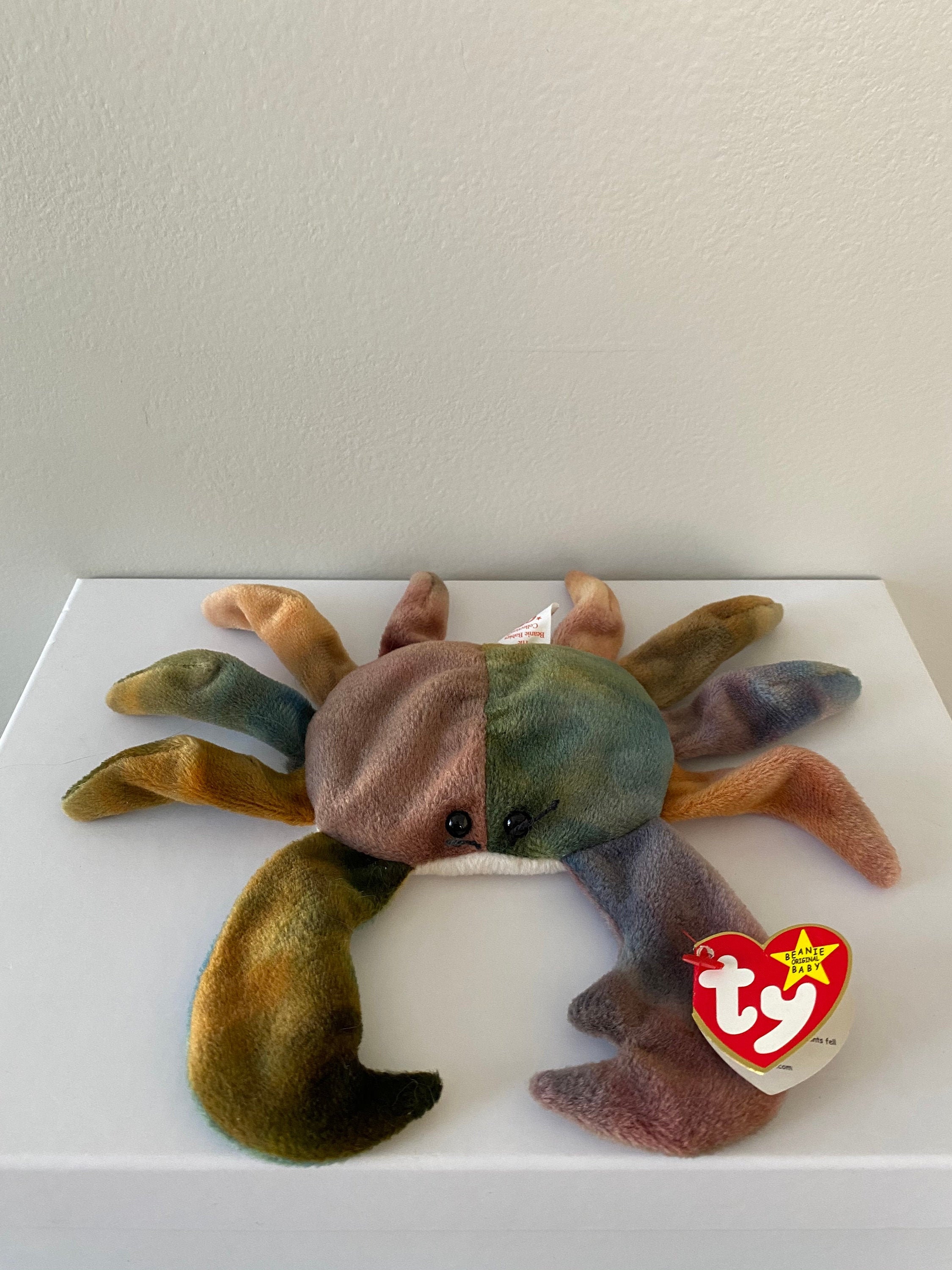 1996 Claude the Crab Beanie Baby - Etsy