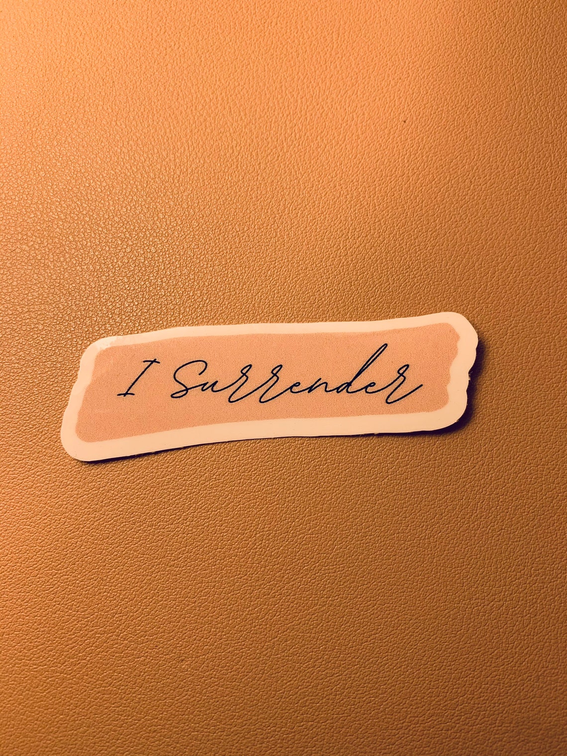 I Surrender Sticker - Etsy