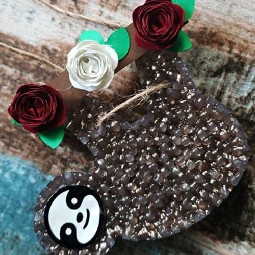 Handmade Cute Sloth Car Mirror Sloth Charm Car Mirror - Etsy