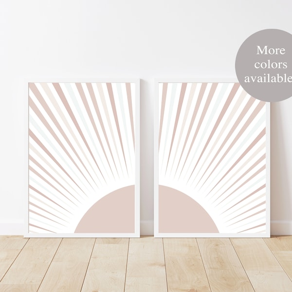 Sun Rise Sun Set Art - Etsy