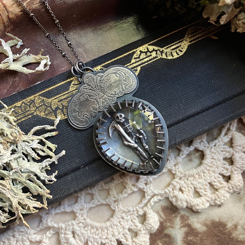 Shadow Box Necklace - Etsy