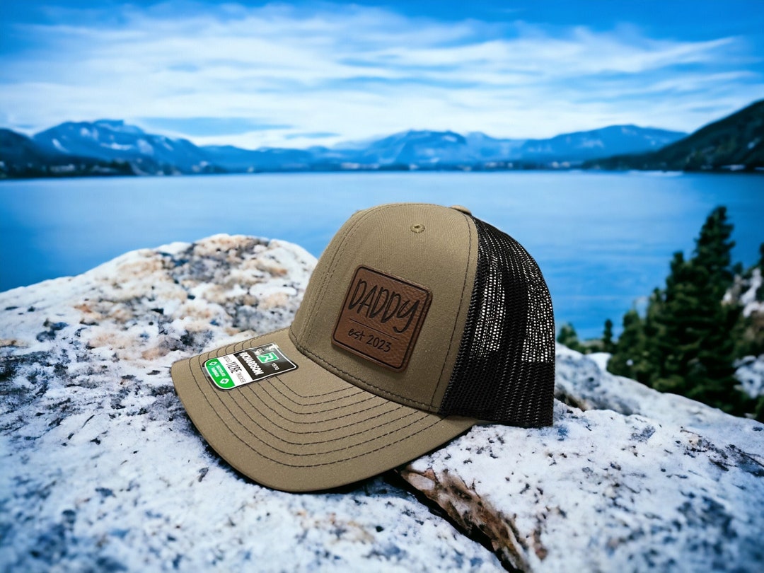 Custom Snapback Hat, New Dad, Established, Grandpa, Father's Day ...