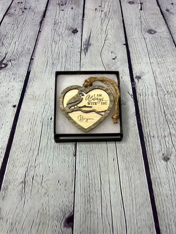 Personalized Christmas Ornament Memorial Service Favor - Etsy