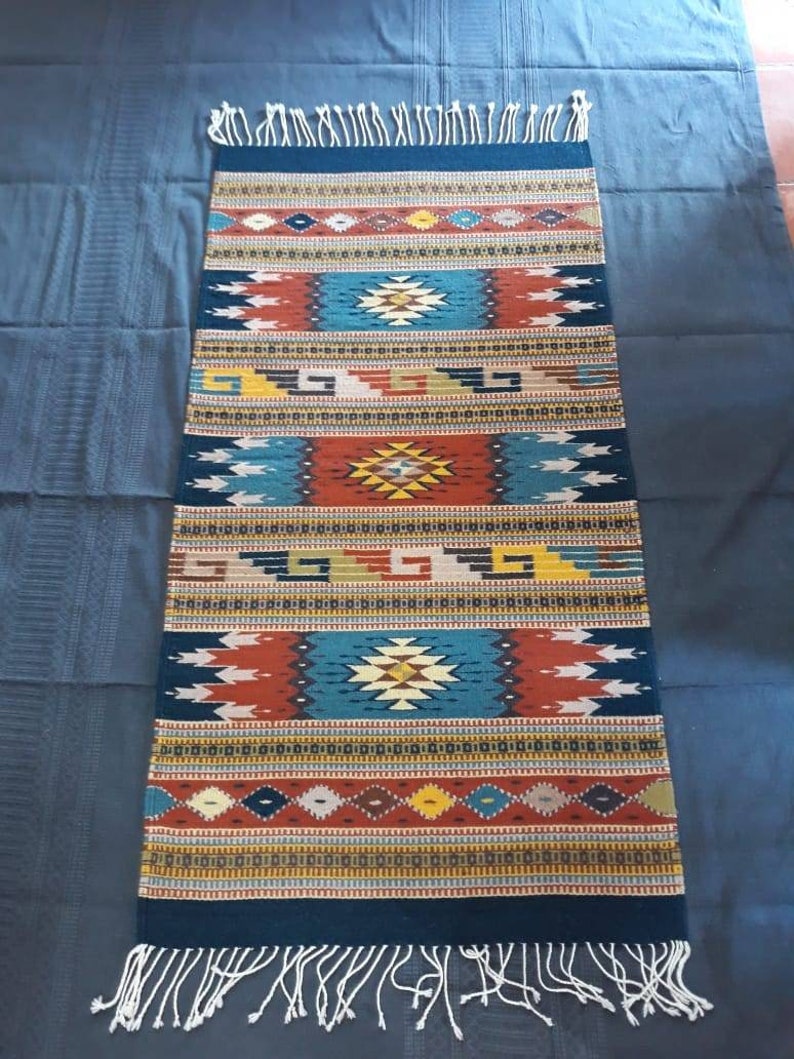 Authentic Zapotec Rugs Traditional Agave zapotec Symbols - Etsy