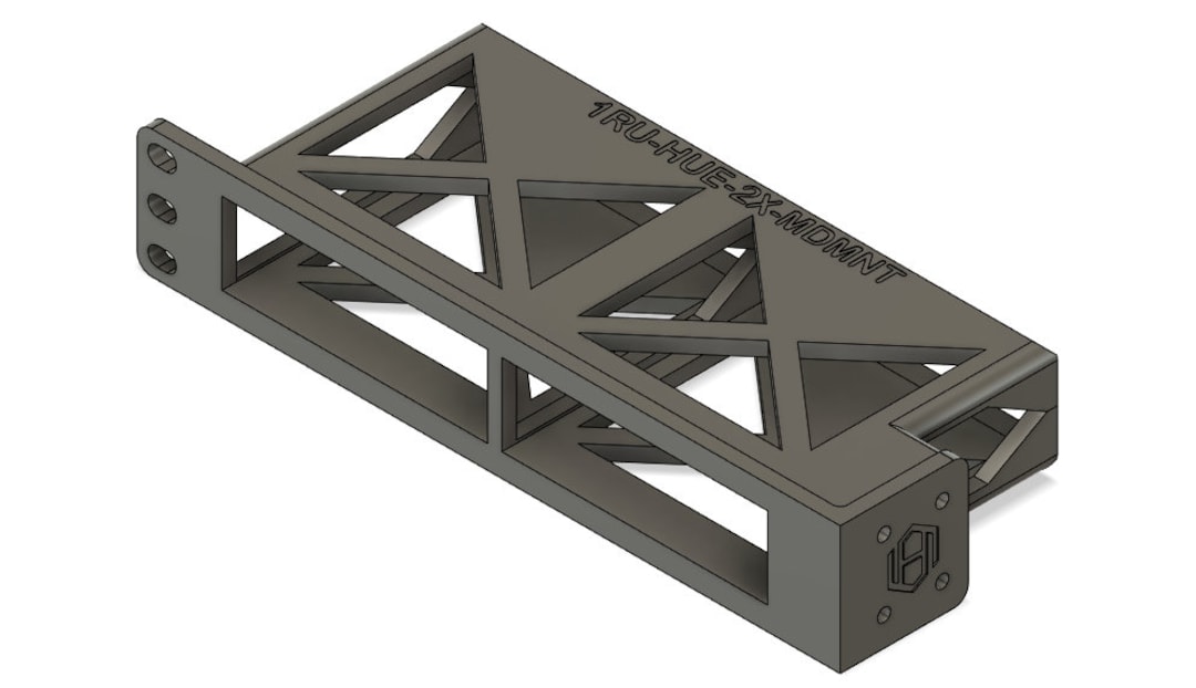 Rack Mount for 2x Philips Hue Bridges (modular) - Etsy