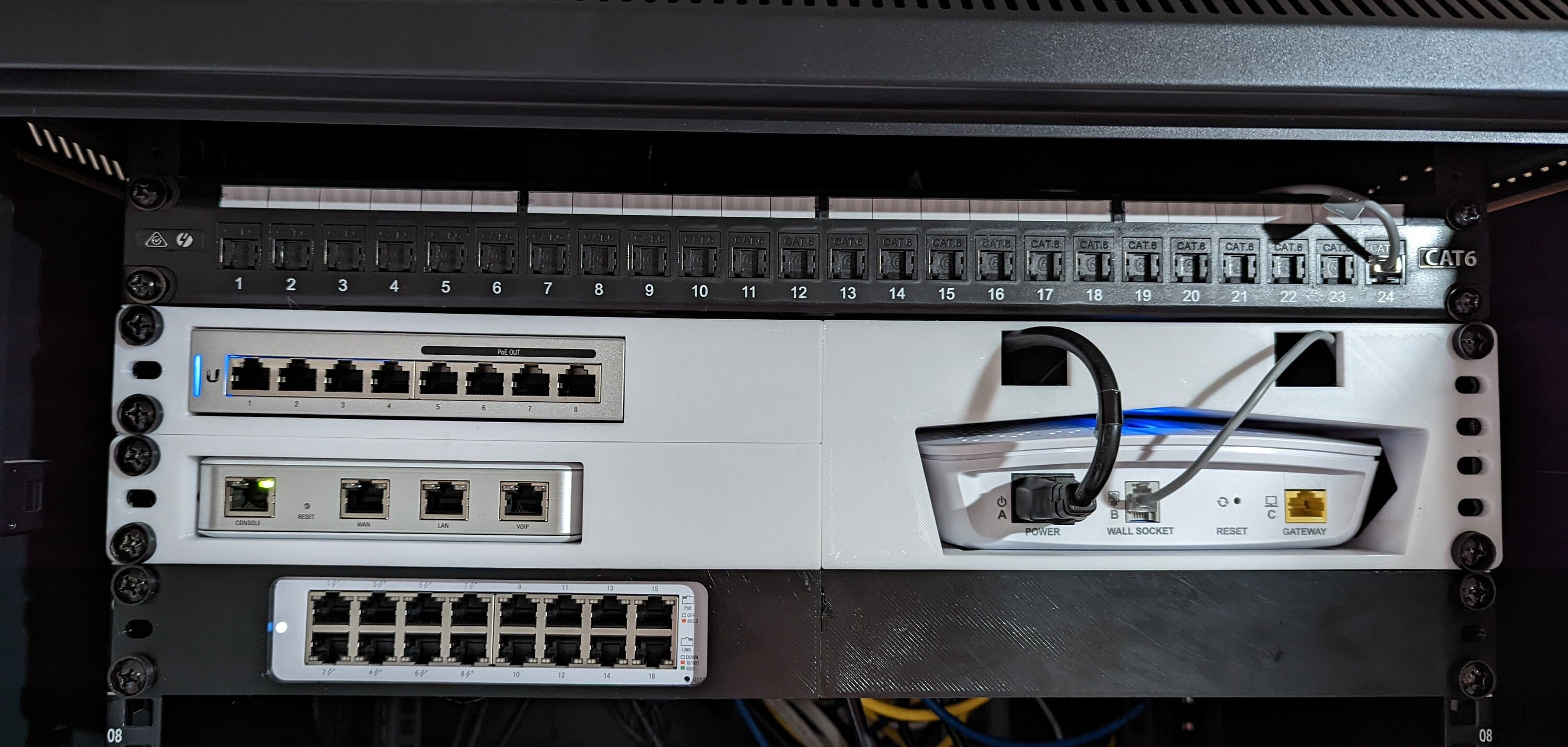 Rack Mount for Ubiquiti Unifi Switch Lite 16 Poe modular - Etsy UK