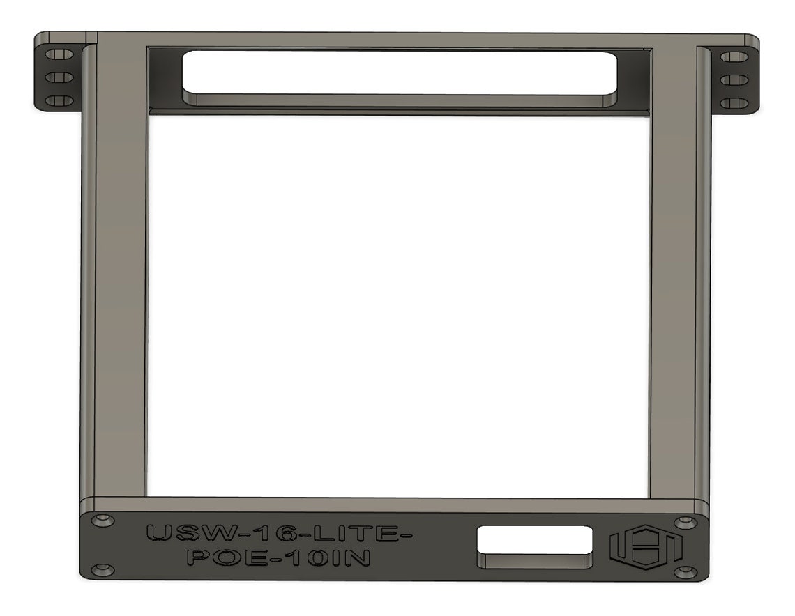 10 Inch Rack Mount for Ubiquiti Unifi Switch Lite 16 Poe | Etsy