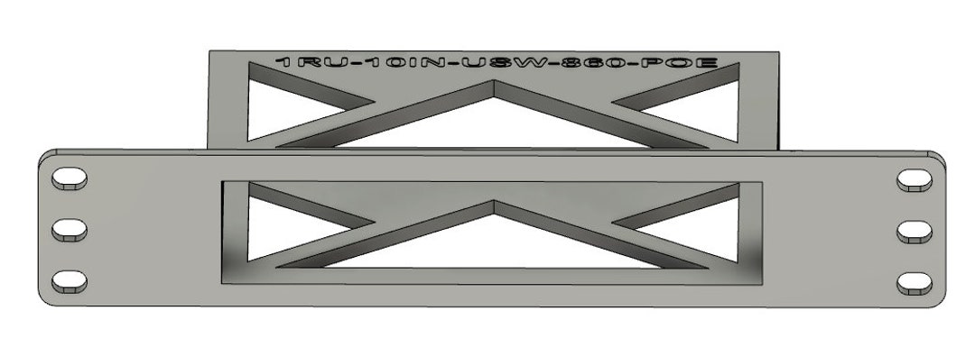 10 Inch Rack Mount for Ubiquiti Unifi Switch 8 60W - Etsy