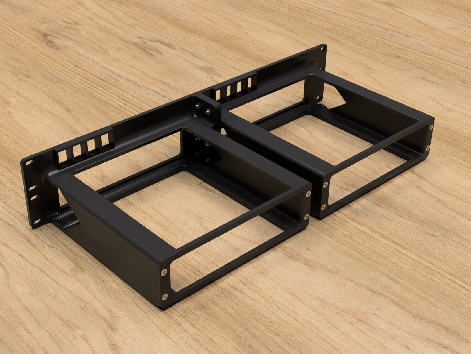 Rack Mount for Minisforum MS-01/MS-A2 Workstation + Keystones (modular ...