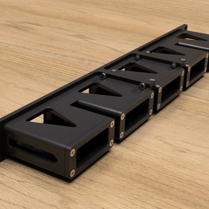 1U Rack Mount for 5x Blackmagic Design Optical Fiber 12G Mini ...