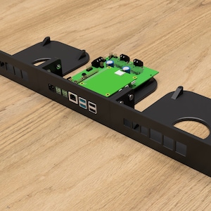 1U Rack Mount for 3x Hifiberry Amp100s W/ Raspberry Pi - Etsy