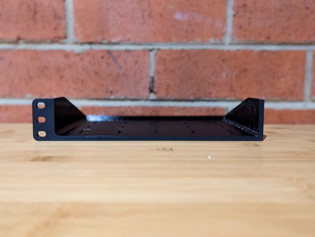 1RU Rack Mounted Shelf (modular) - Etsy