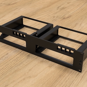 Rack Mount for Minisforum MS-01/MS-A2 Workstation + Keystones (modular ...