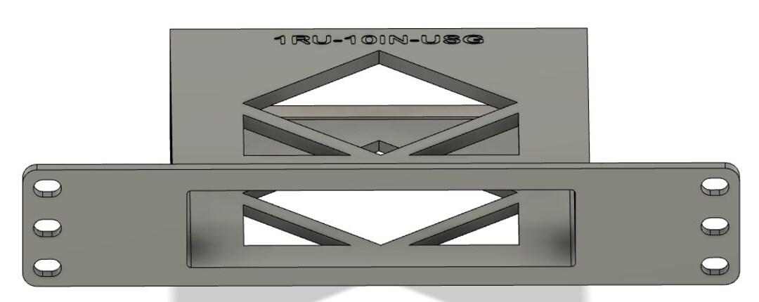 10 Inch Rack Mount for Ubiquiti Unifi Security Gateway - Etsy