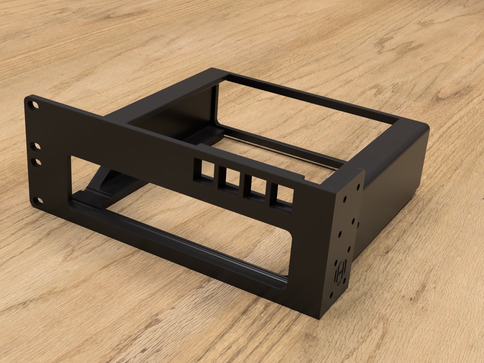 Rack Mount for Minisforum MS-01/MS-A2 Workstation + Keystones (modular ...