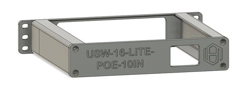 10 Inch Rack Mount for Ubiquiti Unifi Switch Lite 16 Poe | Etsy