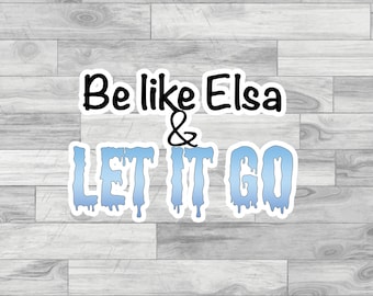 Elsa Let It Go - Etsy