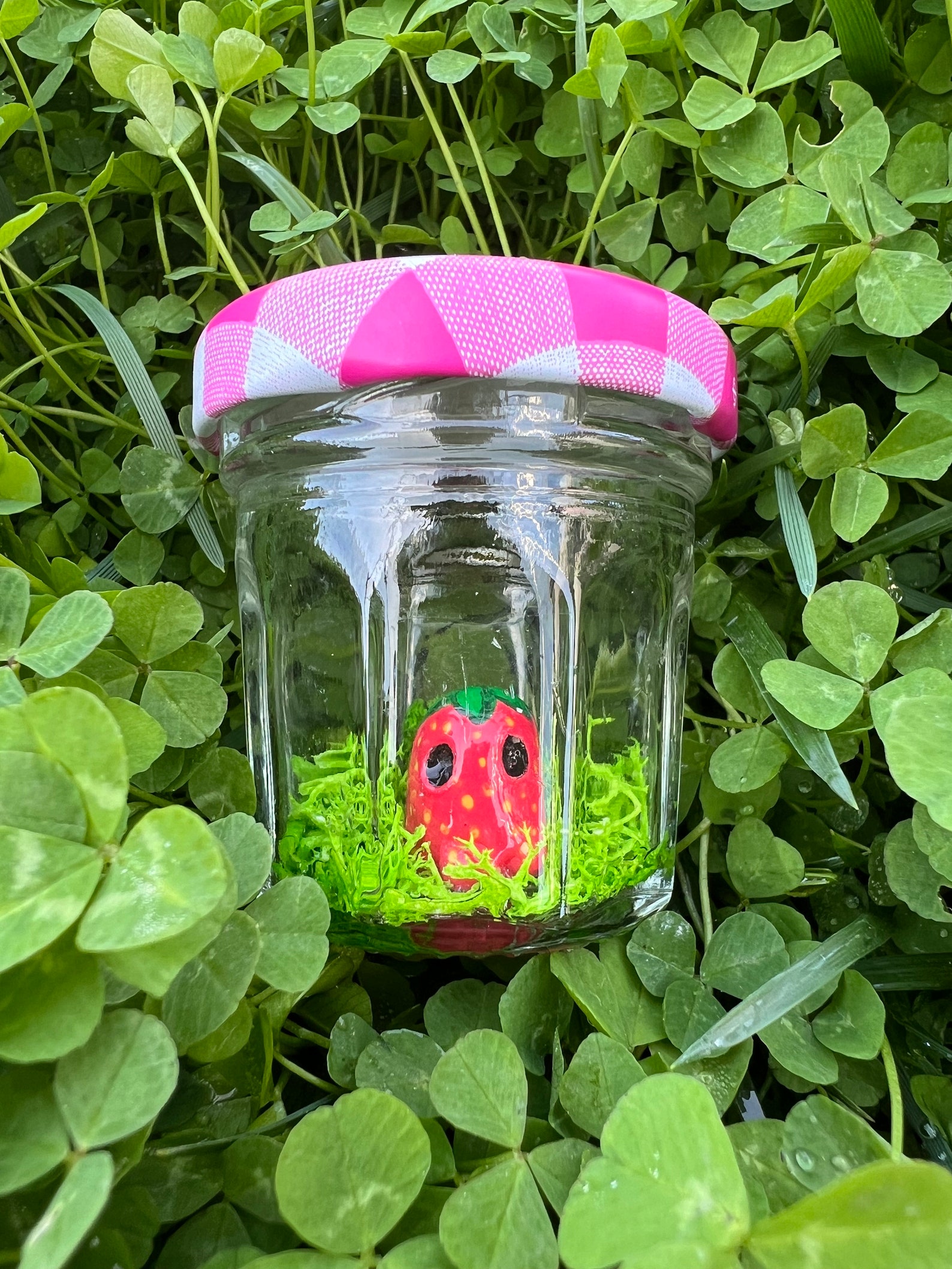 Scary Berry Jam- Ghosts in Mini Jam Jars- Strawberry Ghost, Blueberry ...