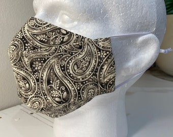 Paisley Face Mask - Etsy