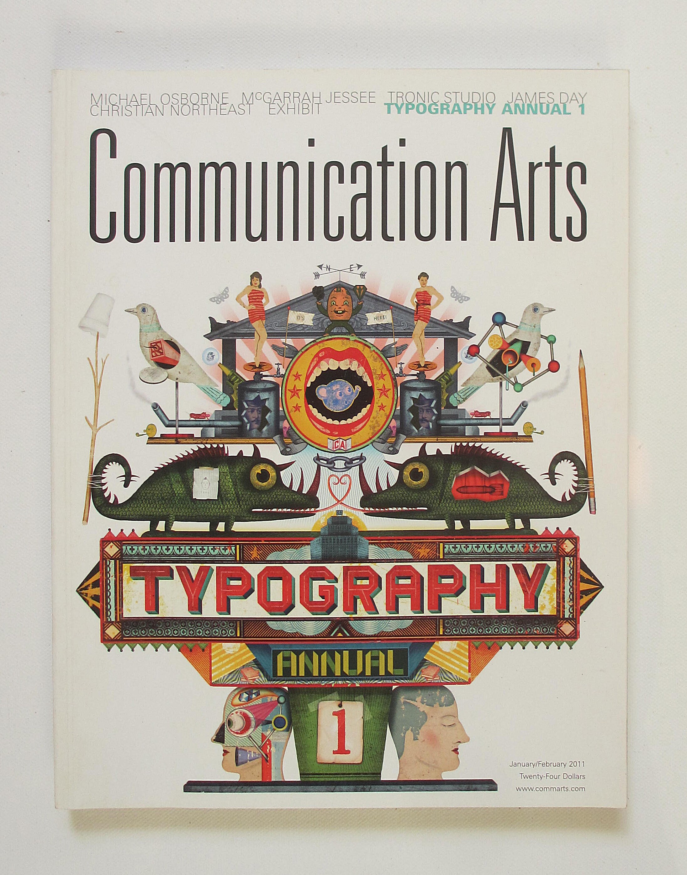 Communication Arts Typography Annual 1 (january/february 2011) - Etsy
