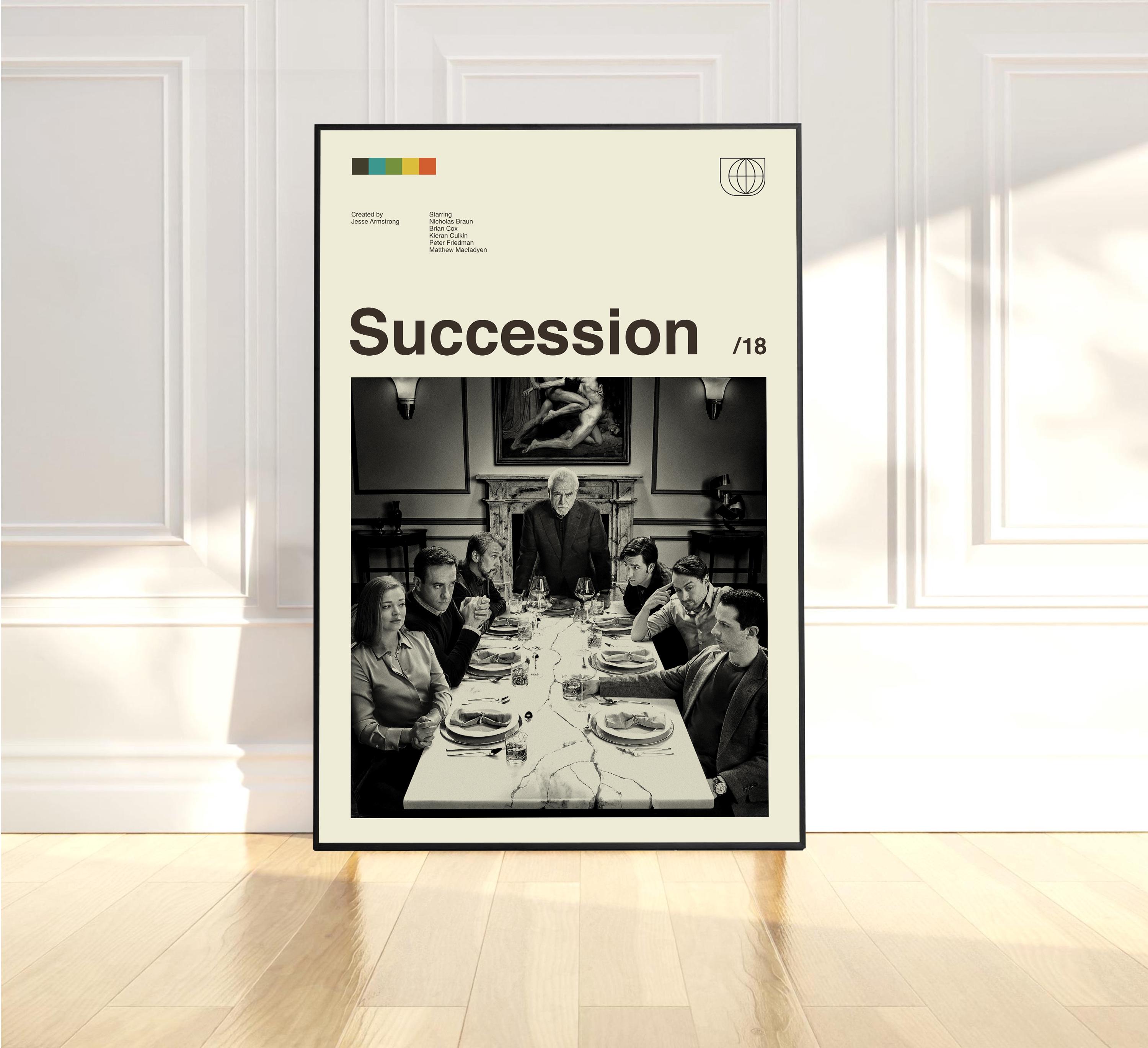 Succession Print, Succession Digital Download, Mid Century Modern Art ...