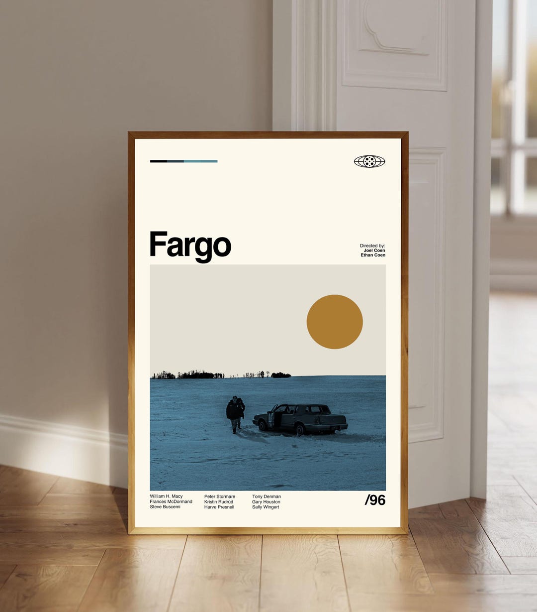 Fargo Poster, Joel Coen - Ethan Coen Poster, Mid Century Modern Art ...