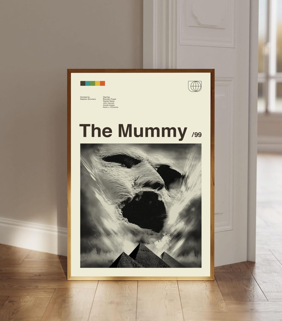 The Mummy Poster, the Mummy Digital Download, Mid Century Modern Art ...