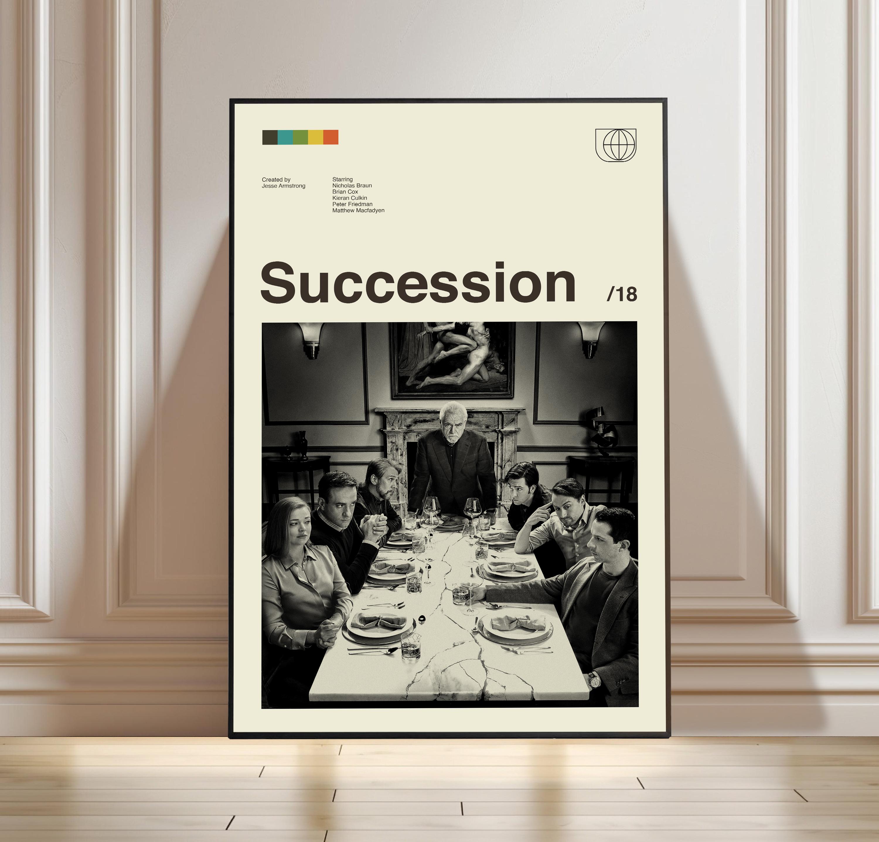 Succession Print, Succession Digital Download, Mid Century Modern Art ...