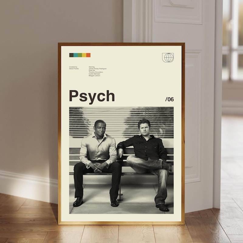 Psych Tv Show - Etsy