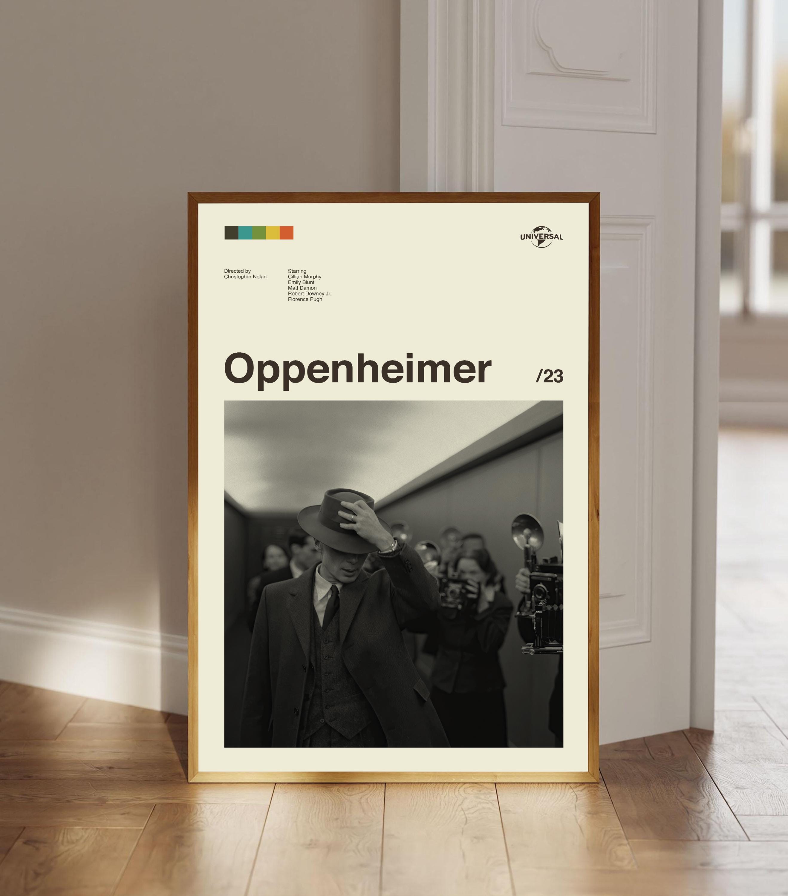 Oppenheimer Poster, Cillian Murphy Poster, Oppenheimer Movie Fan Gift ...
