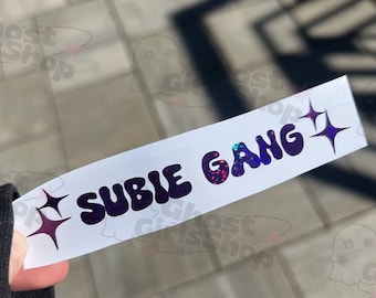 Subaru Wave Sticker Vinyl Decal Bumper Sticker Jcreatenz - Etsy