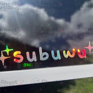 Subuwu JDM Vinyl Car Decal Sticker - Etsy