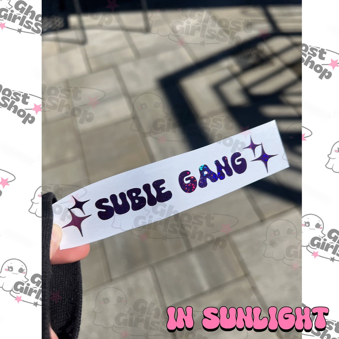 Subie Gang JDM Vinyl Car Decal Sticker - Etsy