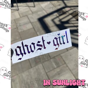 Ghost Girl JDM Kawaii Valentines Day Vinyl Car Decal - Etsy