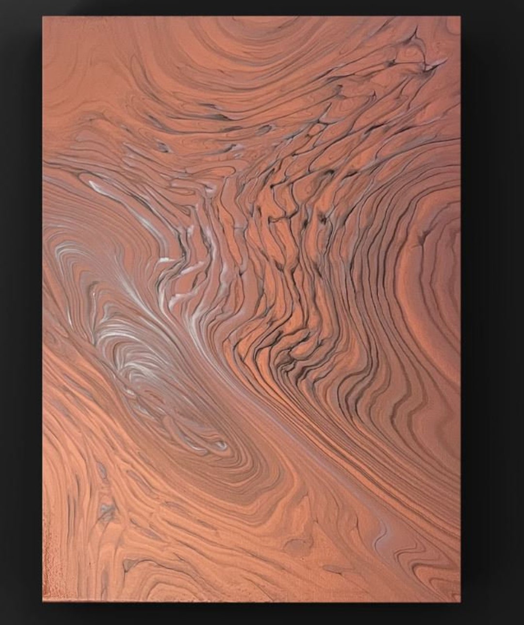 Dynamic Wall Art | Abstract Art | Acrylic Painting on Canvas | Tree ...