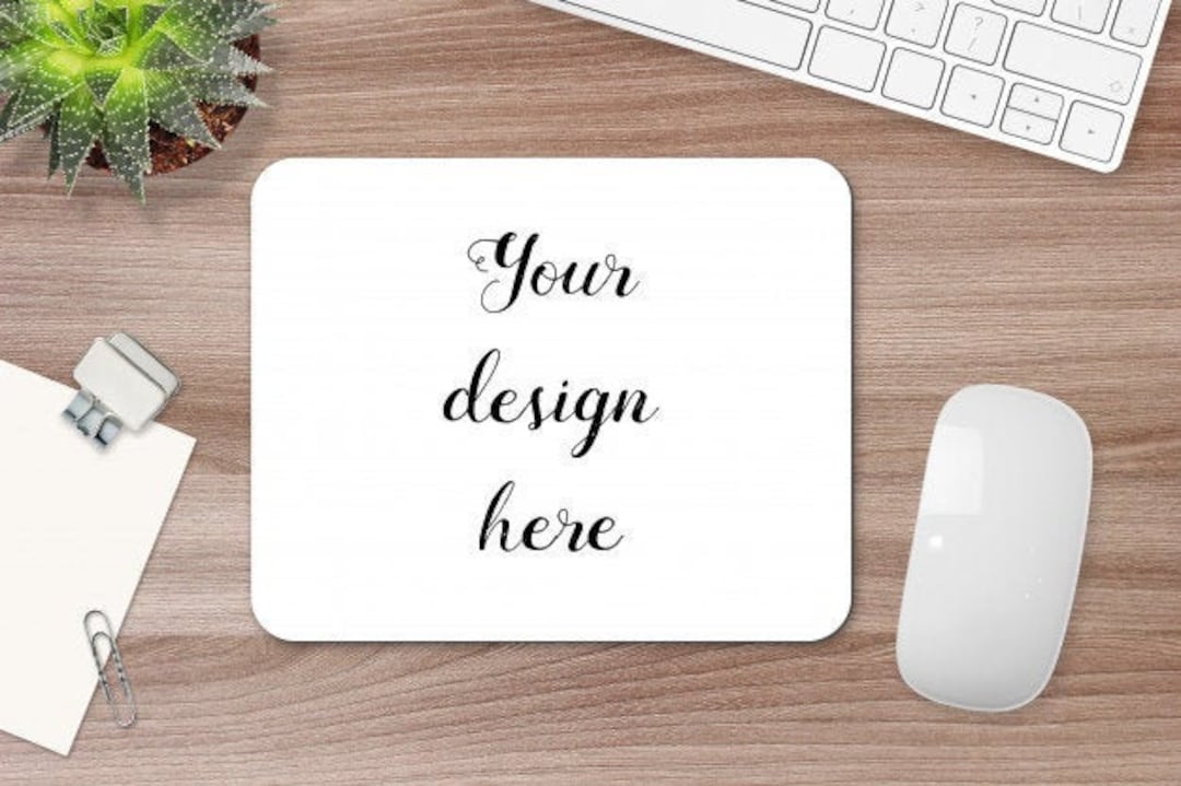 Custom Printed Mouse Pad , Your Logo, Personalized Photo, Text - Etsy