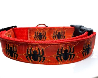 Spiderman Dog Collar | Etsy