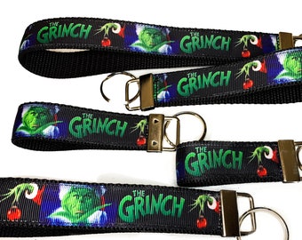 Grinch Keychain | Etsy