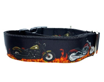 Motorcycle Dog Collar - Etsy