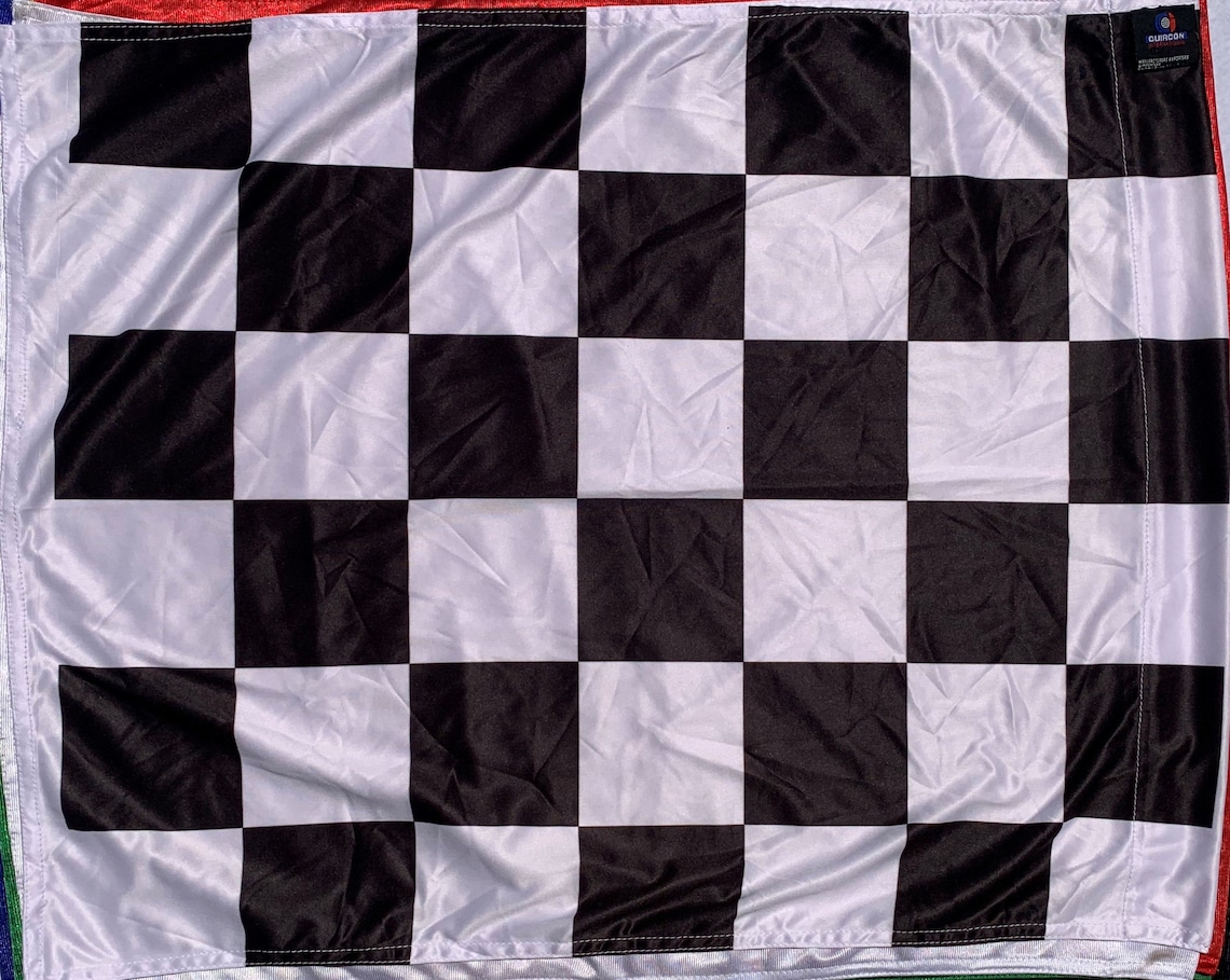 Race Track Flags NASCAR Official Full Size Hand Held Racing Complete ...