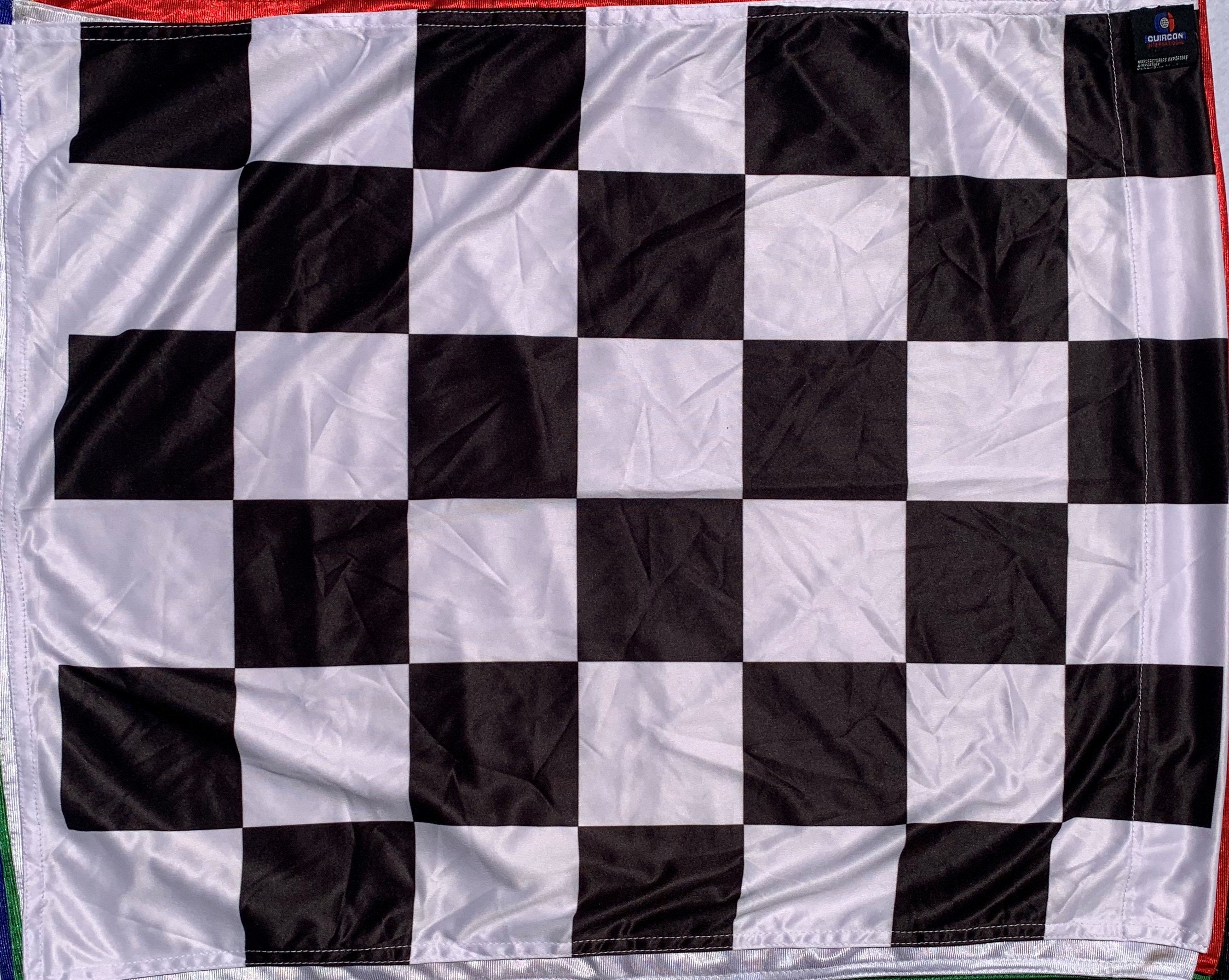 Race Track Flags NASCAR Official Full Size Hand Held Racing Complete ...