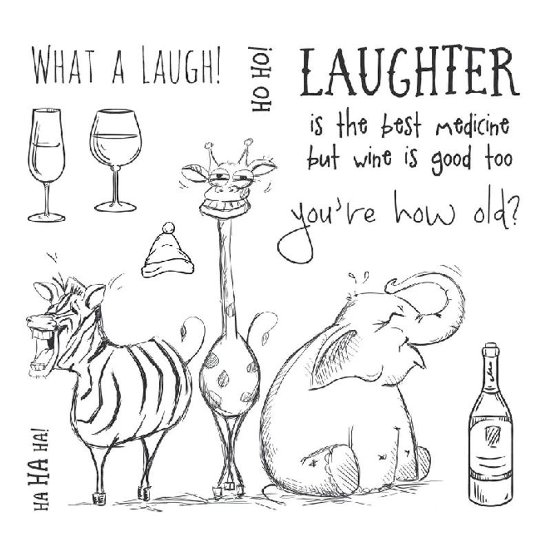 2pcs/lot Elefant Zebra Giraffe Wein klar Briefmarken Set und - Etsy.de