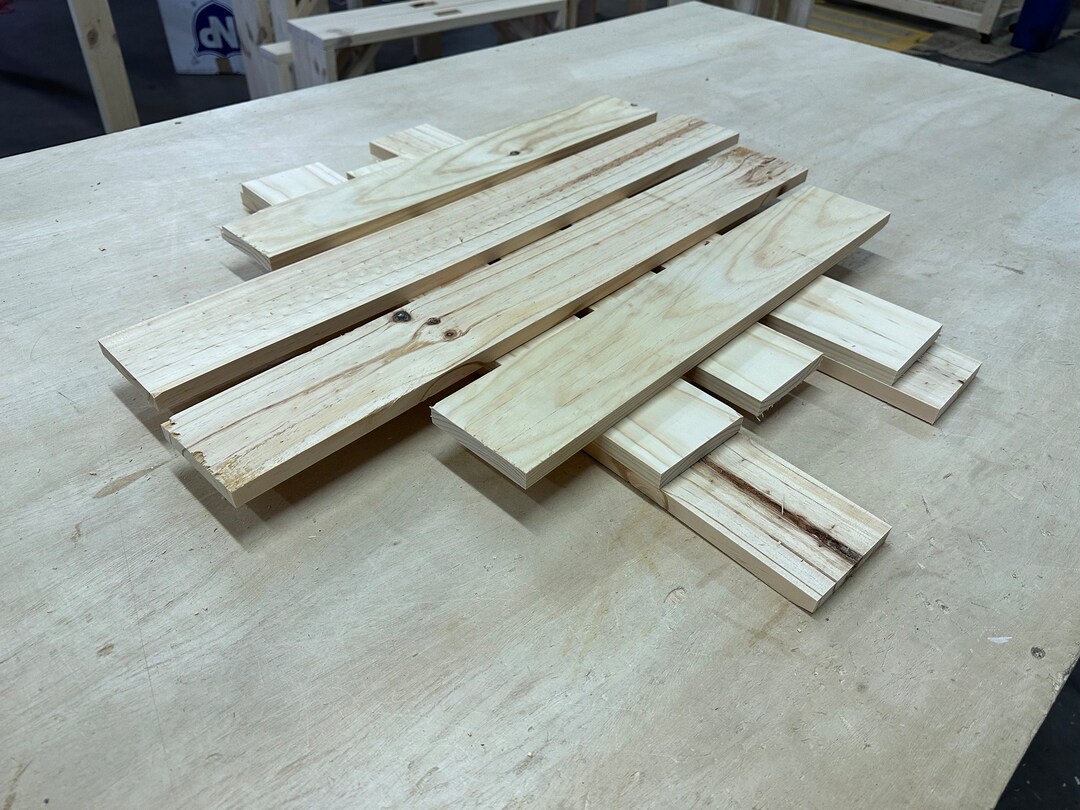 10 Milled Wood Pallet Boards Wood Pallet Slats and Planks - Etsy