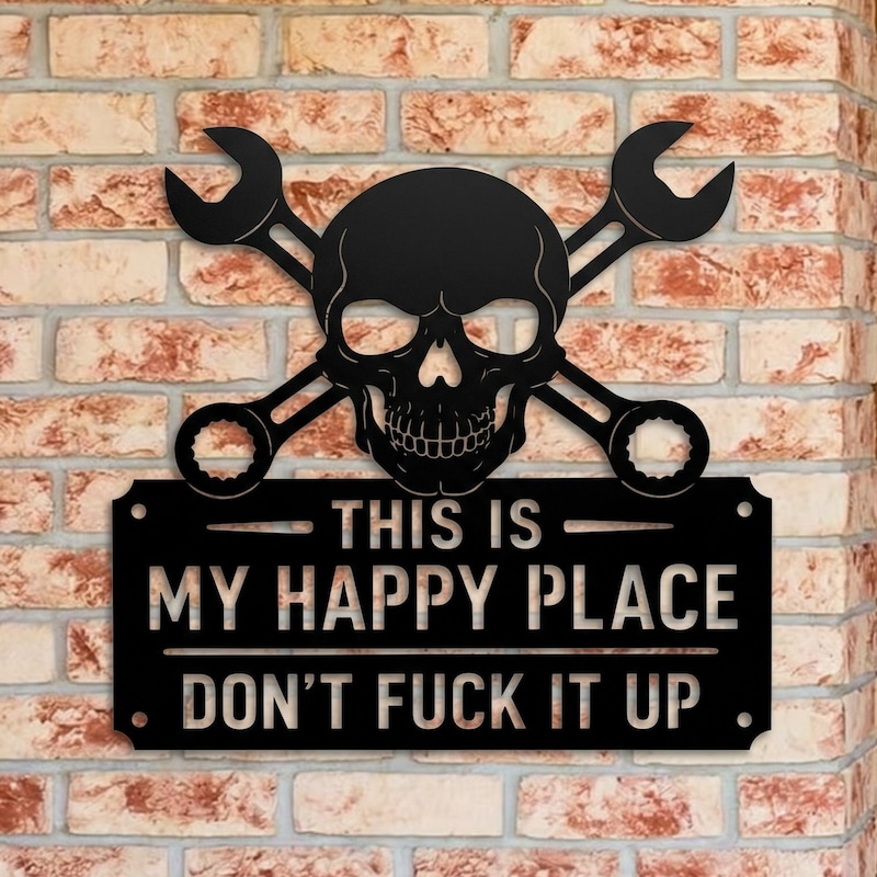 Funny Signs Metal Vintage - Etsy