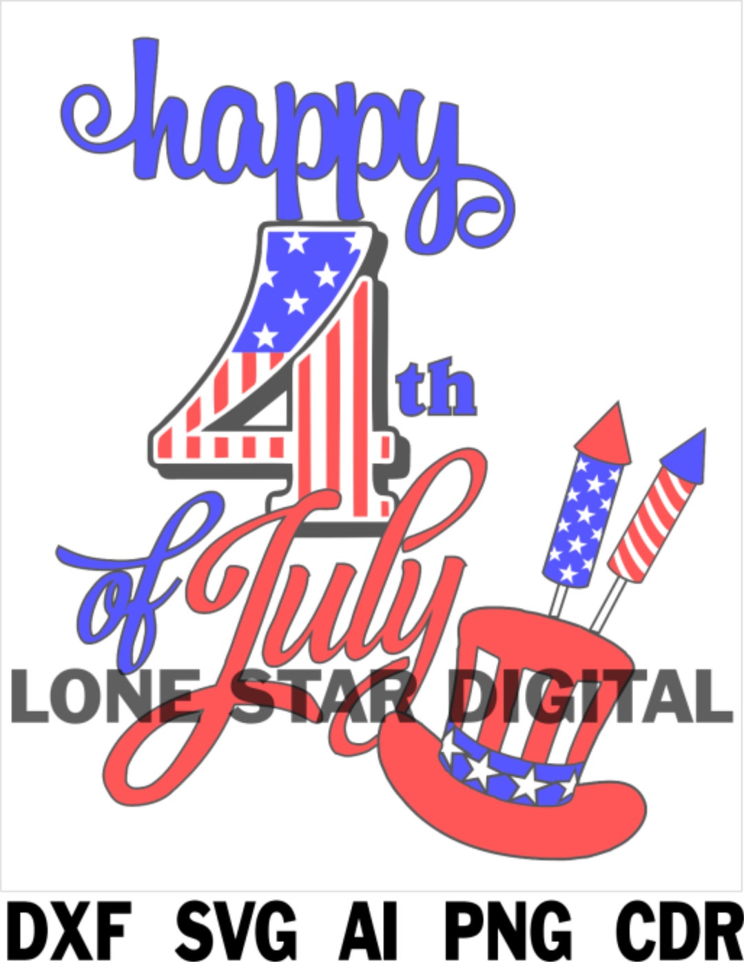 4th of July Svg - Etsy