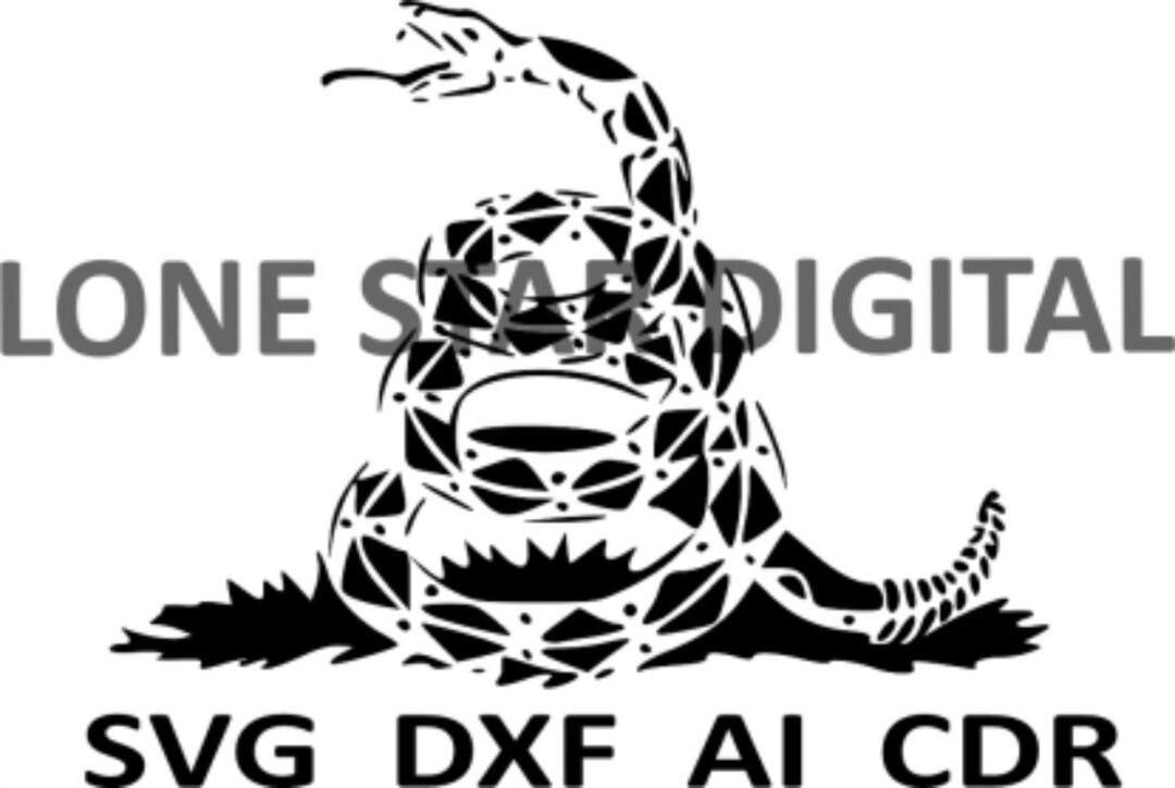 Don't Tread on Me SVG - Etsy