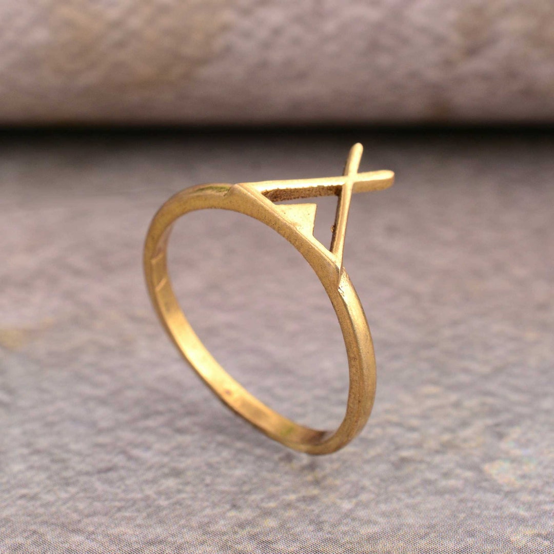 Stacking Tipi Ring, Protection Ring, Teppe Ring, Boho Jewelry, American ...