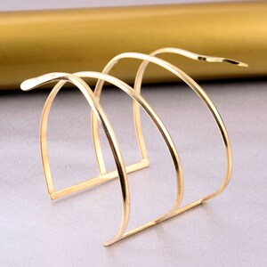 Snake Spiral Upper Arm Cuff Armlet Gold Arm Bangle Boho - Etsy